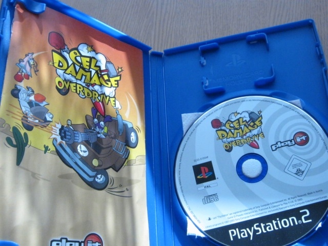 CEL DAMAGE OVERDRIVE PlayStation 2 PS2 instrukcja - 7724454273 ...