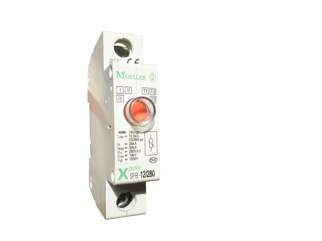 MOELLER Ogranicznik przepięć B+C SPB-12/280 1P - 7312192127 - oficjalne ...
