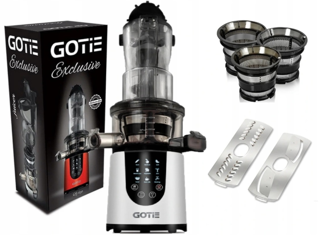 WYCISKARKA GOTIE GSJ-630W WOLNOOBROTOWA STAL BPA - 11576296889 ...