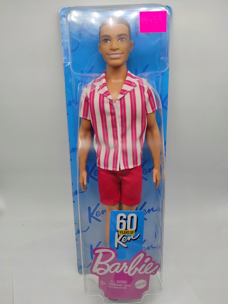 Barbie Lalka Ken 60 rocznica GRB41 - 11739607592 - oficjalne archiwum ...
