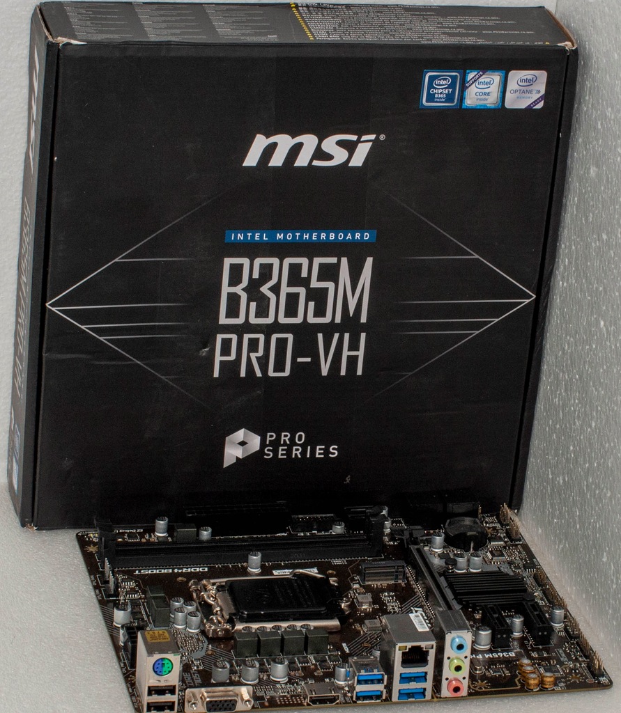 Płyta główna MSI B365M PRO-VH mATX - 10807674569 - oficjalne archiwum Allegro