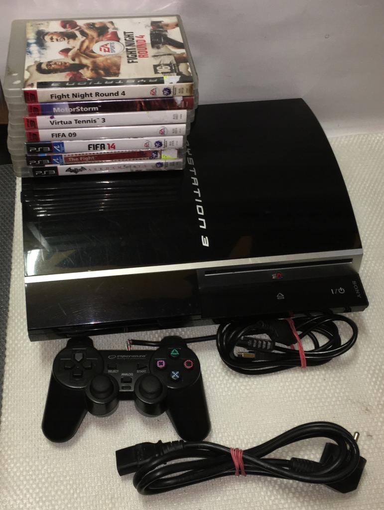 Konsola Sony Playstation 3 80GB CECHK03 +7xGra - 10652595007 ...