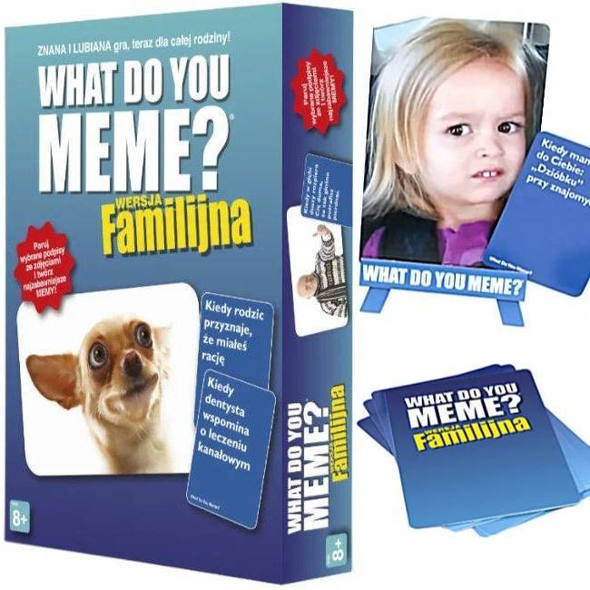 WHAT DO YOU MEME? GRA FAMILIJNA KARCIANA MEMY EPEE - 12651473005 ...