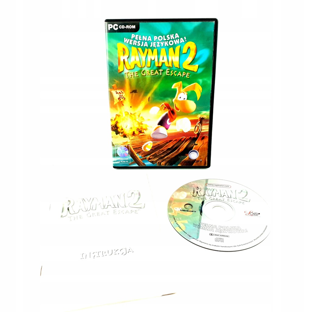 RAYMAN 2 II PC POLSKIE WYDANIE PL - 12750098120 - oficjalne archiwum ...