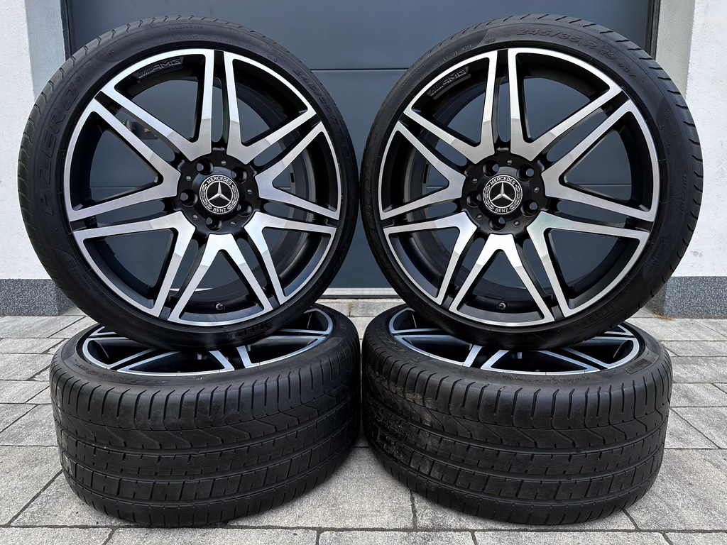 KOŁA LETNIE MERCEDES AMG 19 E63 W212 S212 C218 X218 W218 CLS 63 PIRELLI 6MM - 15876339614 ...