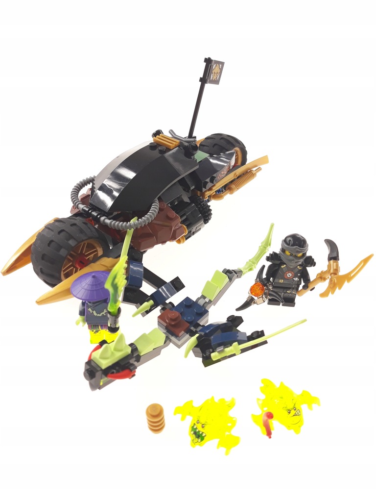 Lego Ninjago 70733 Blaster Bike Motocykl Cole'a - 11892735222 ...