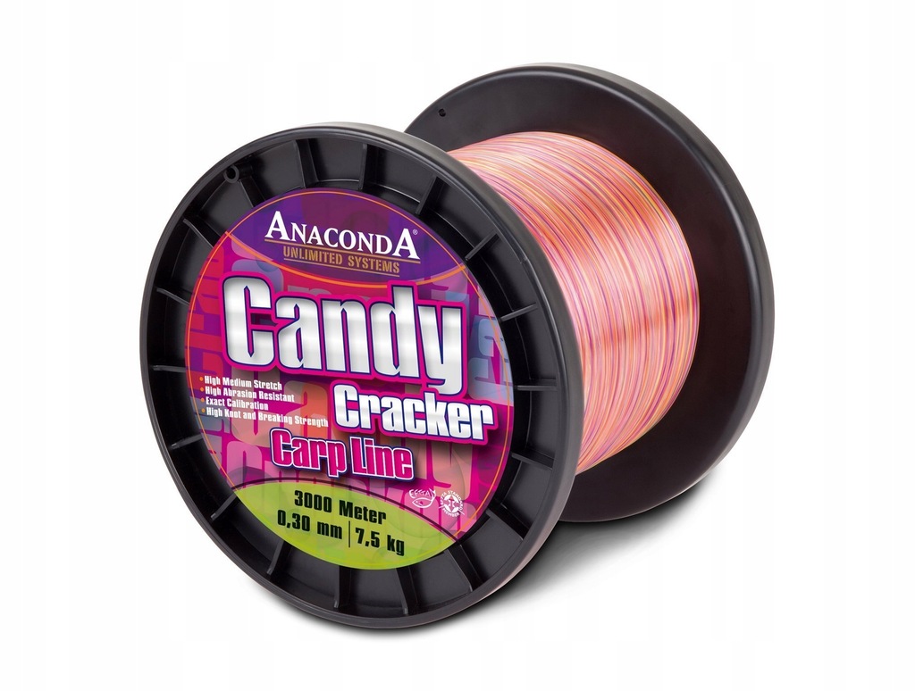 ŻYŁKA SANGER ANACONDA CANDY CRACKER 0,30mm/1200m - 8962945671 ...