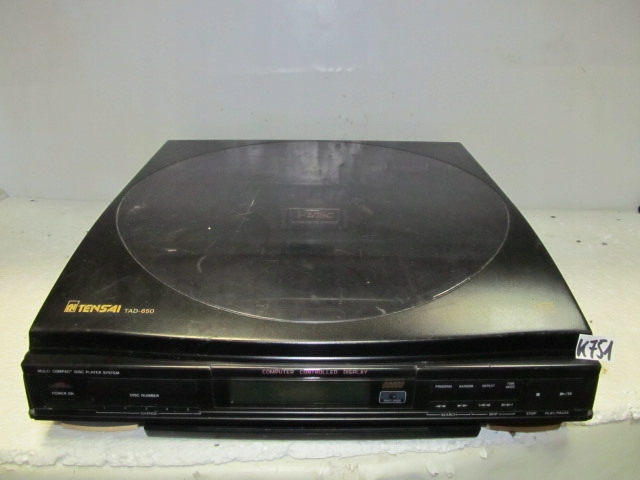 ODTWARZACZ CD TENSAI TAD-650 - NR K751 - 13754217732 - oficjalne ...