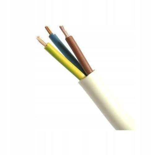 Przewód linka OMY 3x1,5 biały 500V 1mb - 8900447182 - oficjalne archiwum Allegro