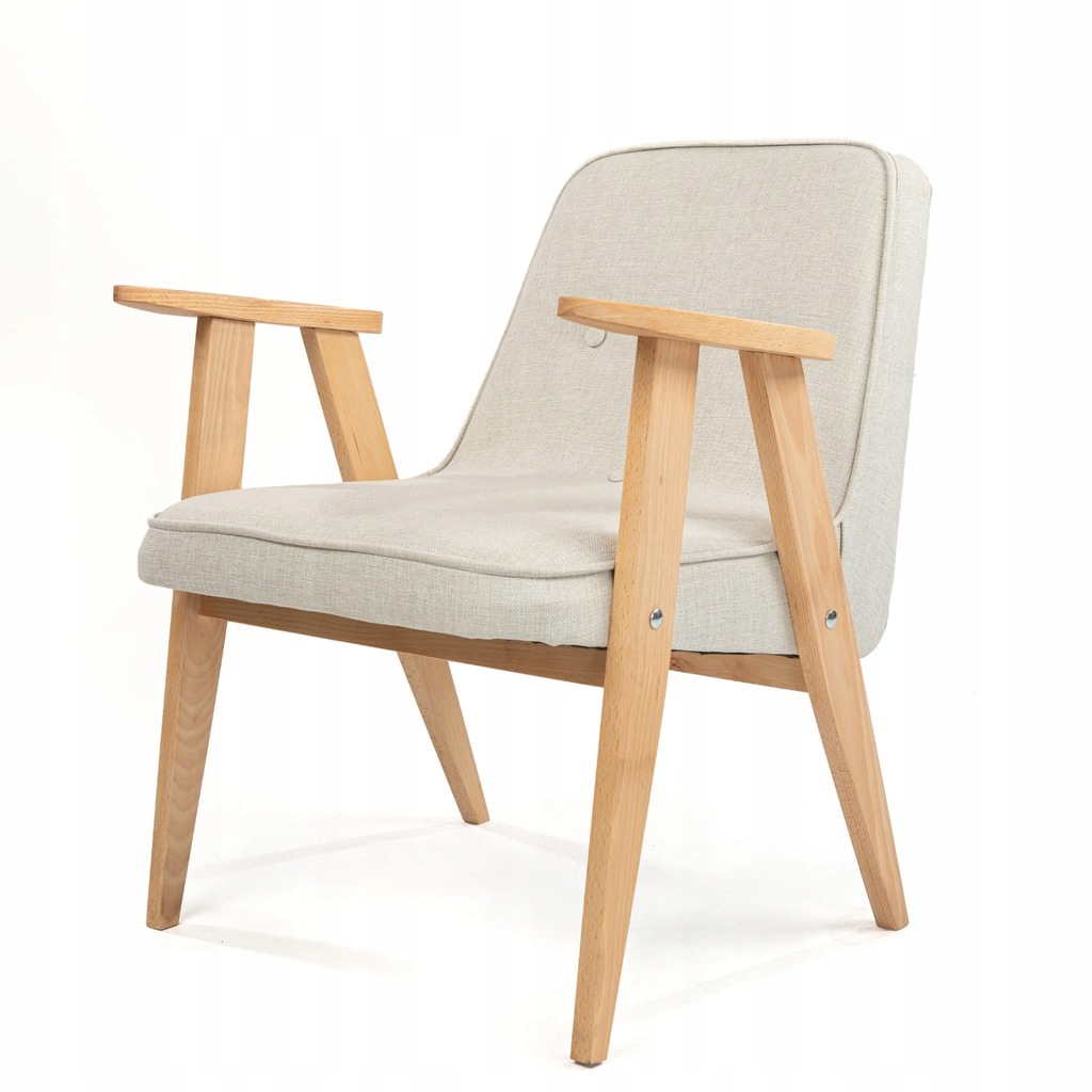 Fotel Chierowski 366 - beżowy - 14323905853 - oficjalne archiwum Allegro