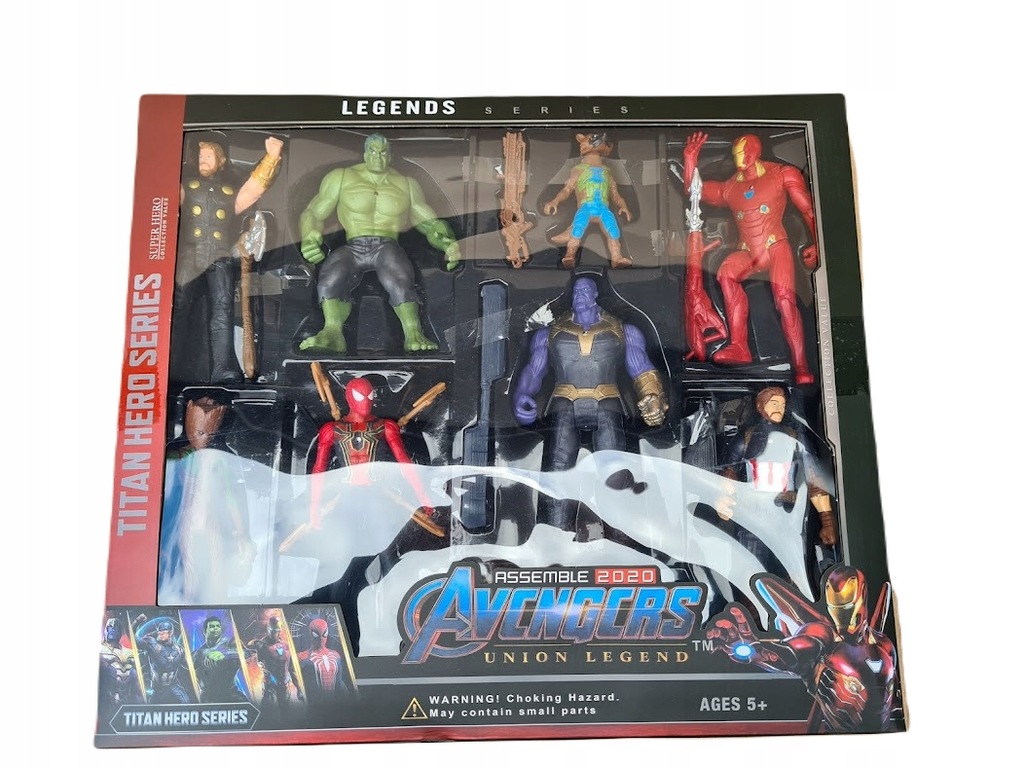 MEGA Zestaw 8 Figurek Avengers SPIDERMAN HULK - 12093803059 - oficjalne ... MEGA Zestaw 8 Figurek Avengers SPIDERMAN HULK - 12093803059 - oficjalne ...