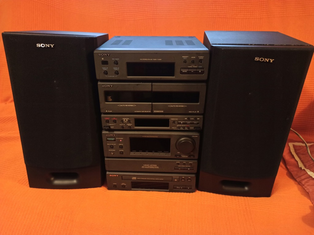 129. WIEŻA SONY MHC-2700 - 12854048656 - oficjalne archiwum Allegro