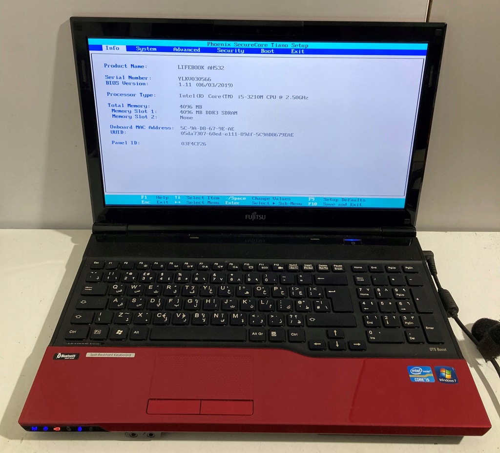 Laptop Fujitsu AH532 15,3 Intel Core i5 4 GB W216L - 13892224737 ...