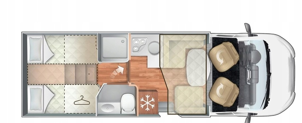 Roller Team Kronos 298 TL, 2x Klima, Markiza, AUTO - 12383523509 ...