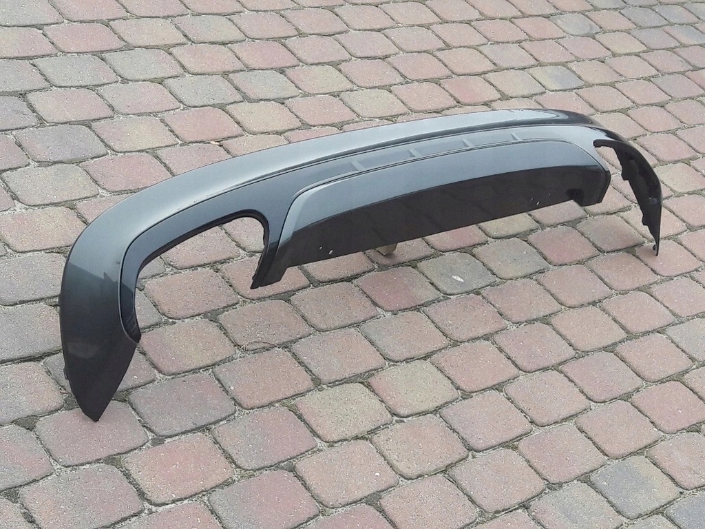 Volvo XC60 II R-DESIGN spoiler zderzaka tył 17-20 - 8247741360 ...