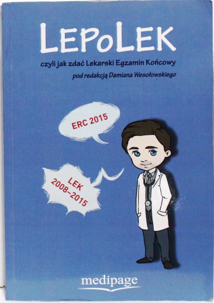 LEPOLEK CZYLI JAK ZDAĆ LEKARSKI EGZAMIN ZAWODOWY - 10507412182 - oficjalne archiwum Allegro
