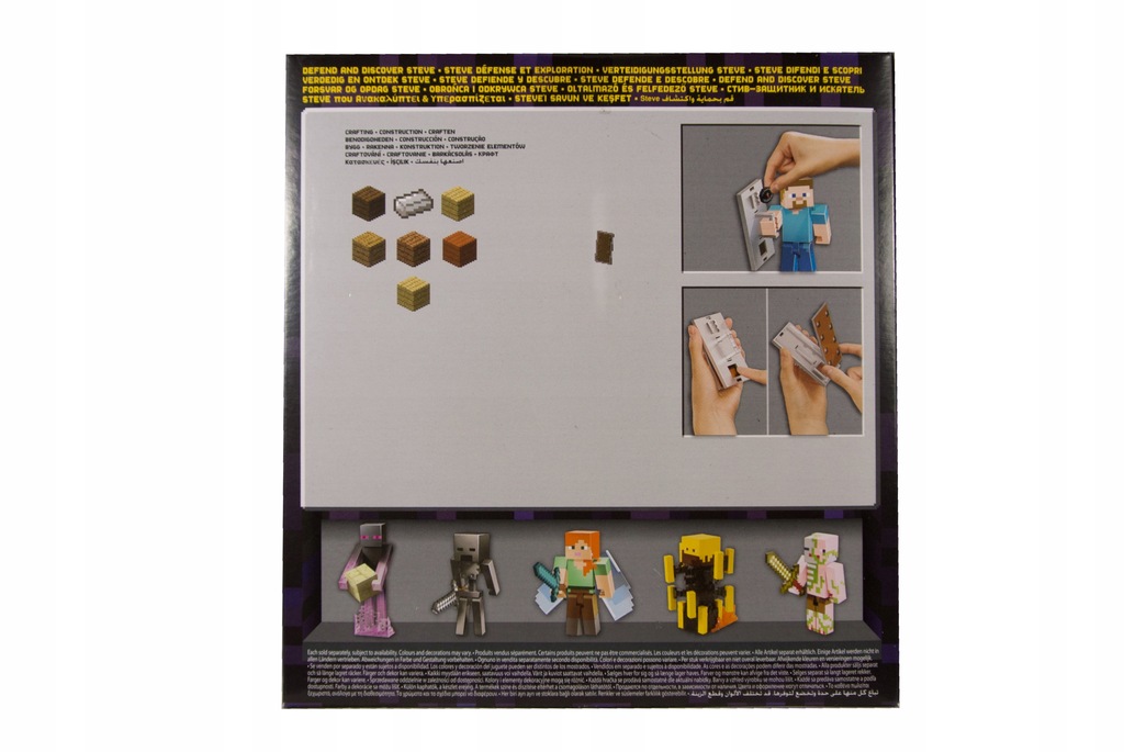 Minecraft Steve Figurka Stiw Maincraft z pochodnią - 8949429198 ...