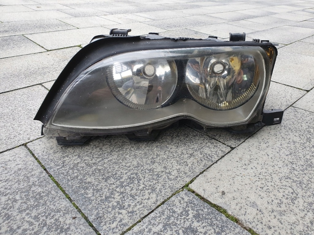 LAMPA Lewa przód E46 BMW Polift sedan/touring - 9753353255 - oficjalne archiwum Allegro