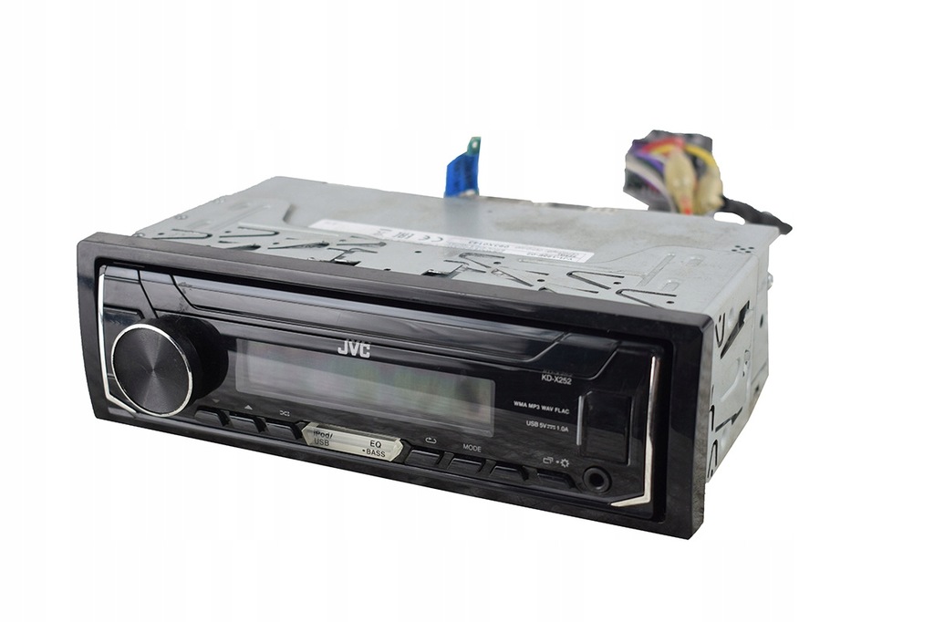 RADIO RADIOODTWARZACZ JVC KD-X252 1-DIN - 16564145796 - oficjalne archiwum Allegro