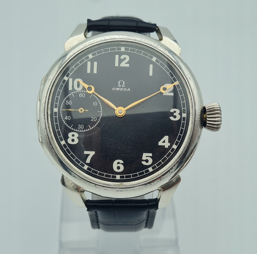 SREBRNA 0.900 MĘSKA OMEGA Z LAT 20-TYCH - IDEAŁ - 13141020644 ...