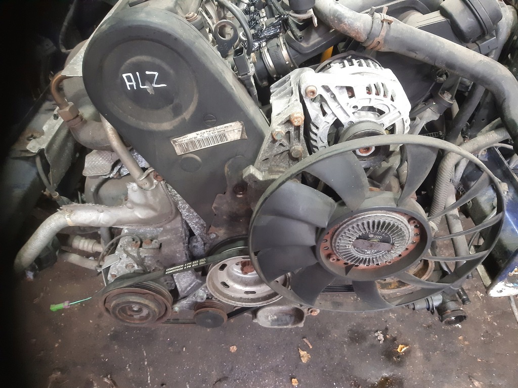 SILNIK AUDI VW 1.6B 8V KOD ALZ - 12830417704 - oficjalne archiwum Allegro