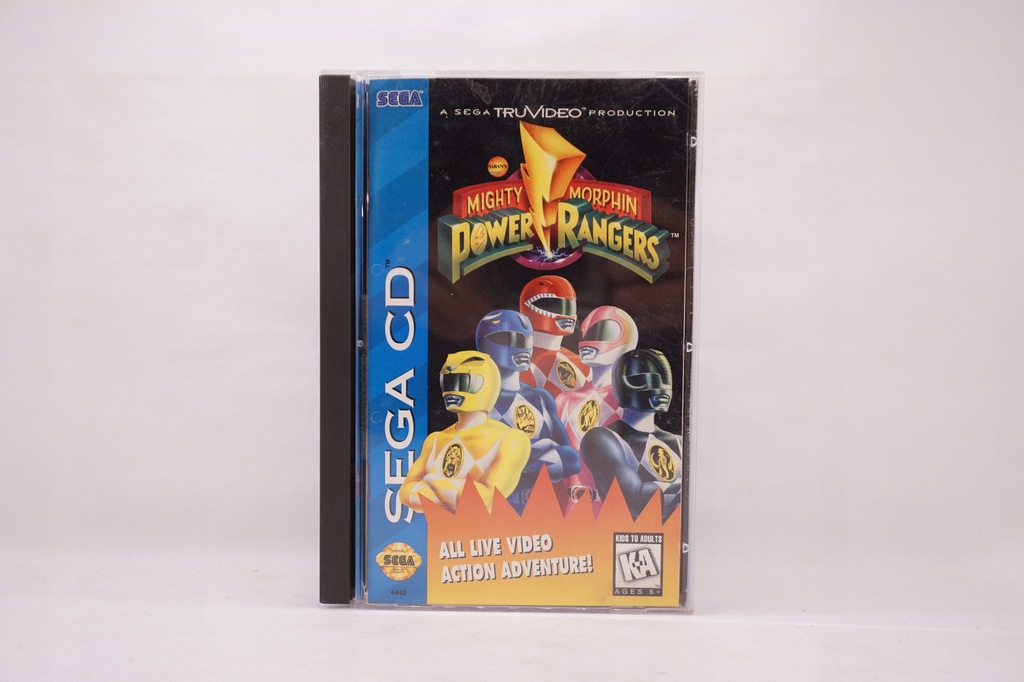 Mighty Morphin Power Rangers Sega CD NTSC/U - BCM - 14119708593 ...