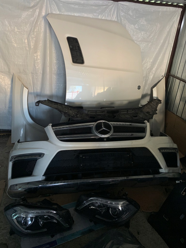 MERCEDES GL W166 GLE 166 PRZÓD komplety PAKIET AMG - 13783318257 ...