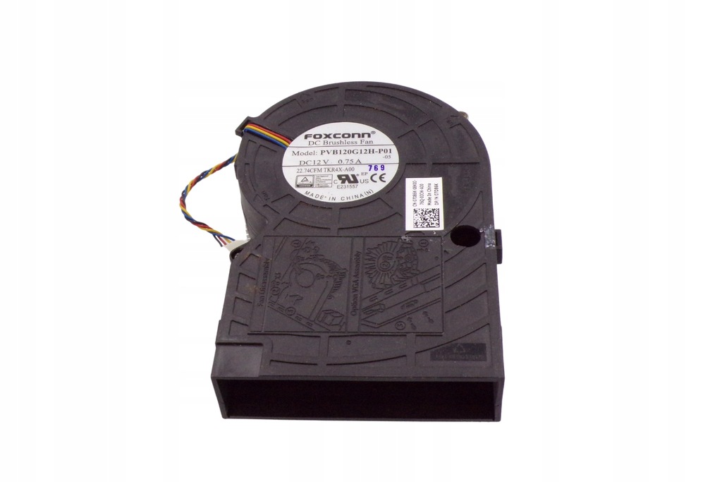 CHŁODZENIE CPU FOXCONN PVB120G12H - 13497872666 - oficjalne archiwum Allegro