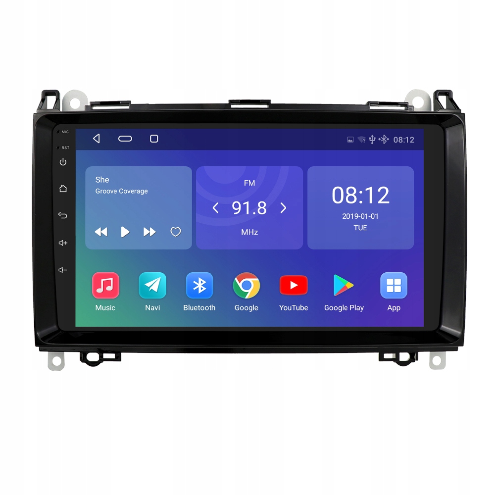 RADIO NAWIGACJA ANDROID MERCEDES W906 SPRINTER - 13130162367 ...
