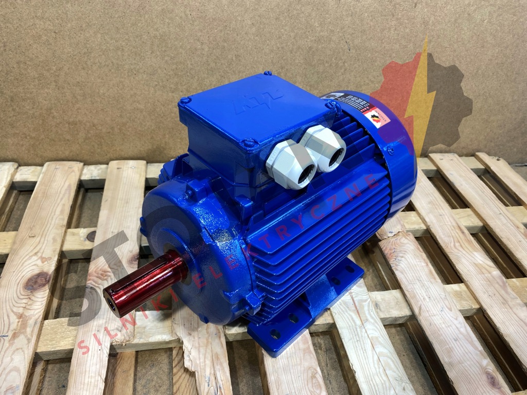 silnik elektryczny dwubiegowy 2/7,5kW 715/1450obr. - 12817973730 - oficjalne archiwum Allegro