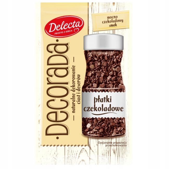 Delecta posypka PŁATKI CZEKOLADOWE - 9203878007 - oficjalne archiwum ...
