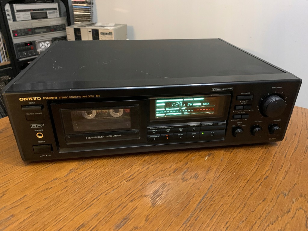 Magnetofon kasetowy Onkyo TA-2850 czarny - 13242353538 - oficjalne archiwum Allegro