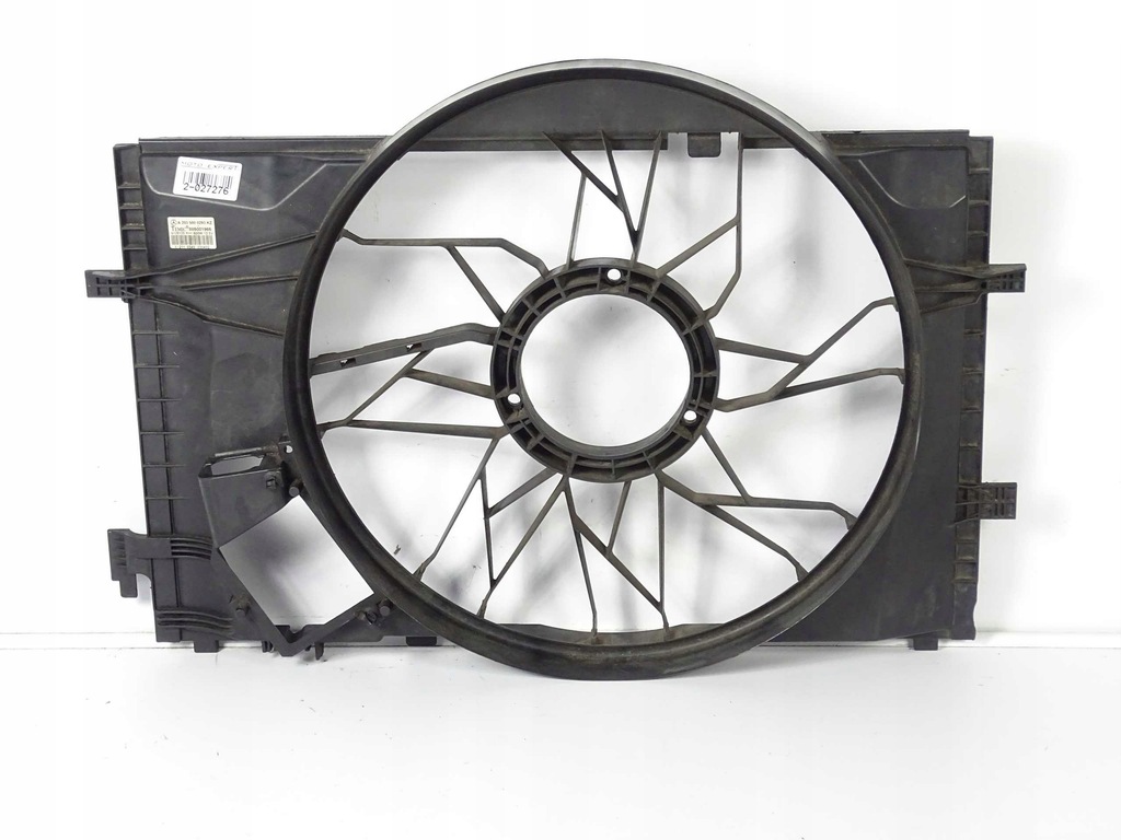 Mercedes C Klasa W203 OBUDOWA WENTYLATOR CHŁODNICY - 13182274347 ...