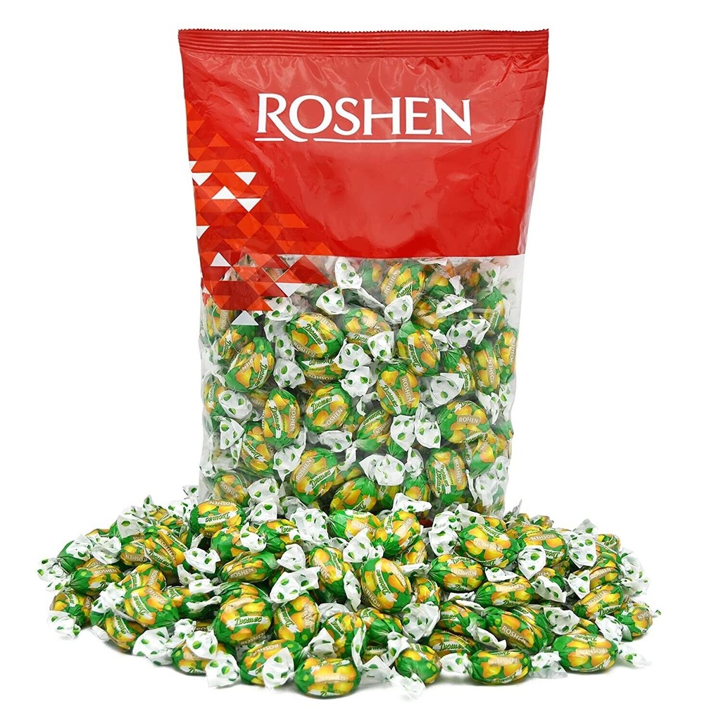 Cukierki o smaku gruszkowym Roshen, 1kg Roshen 1000 g - 15271439626 ...