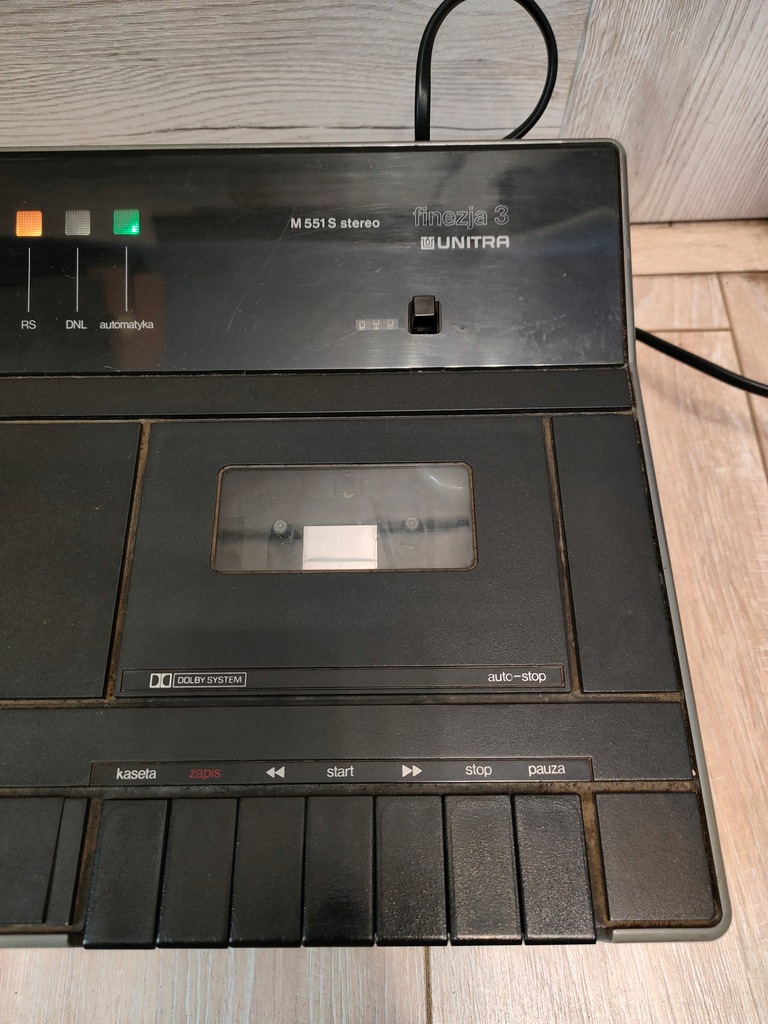 Magnetofon kasetowy UNITRA DIORA Finezja 3 M551 S - 13375007737 ...