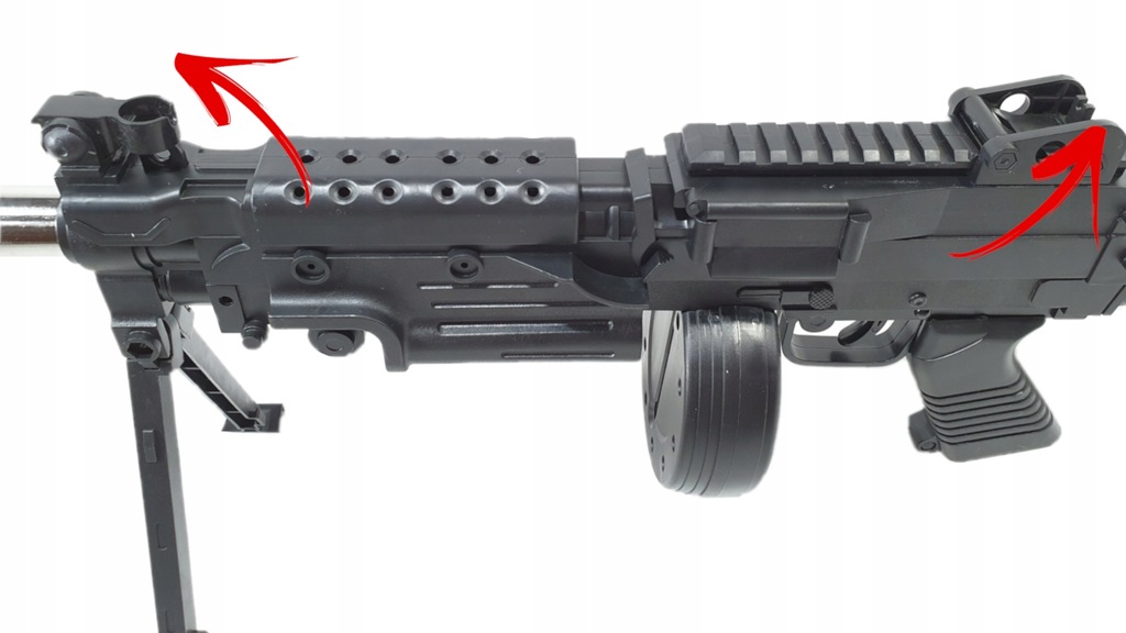 Купить BB RIFLE M249 LASER SNIPER + 2x ГРАНАДА: отзывы, фото и ...