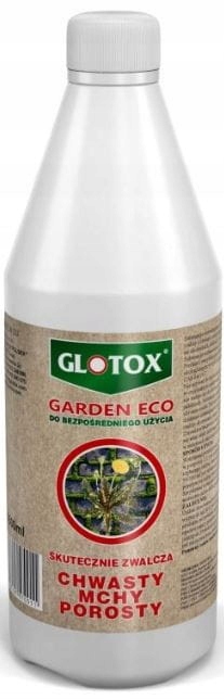 Środek chwasty mchy w kostce brukowej 0,5L Glotox - 13720535951 ...