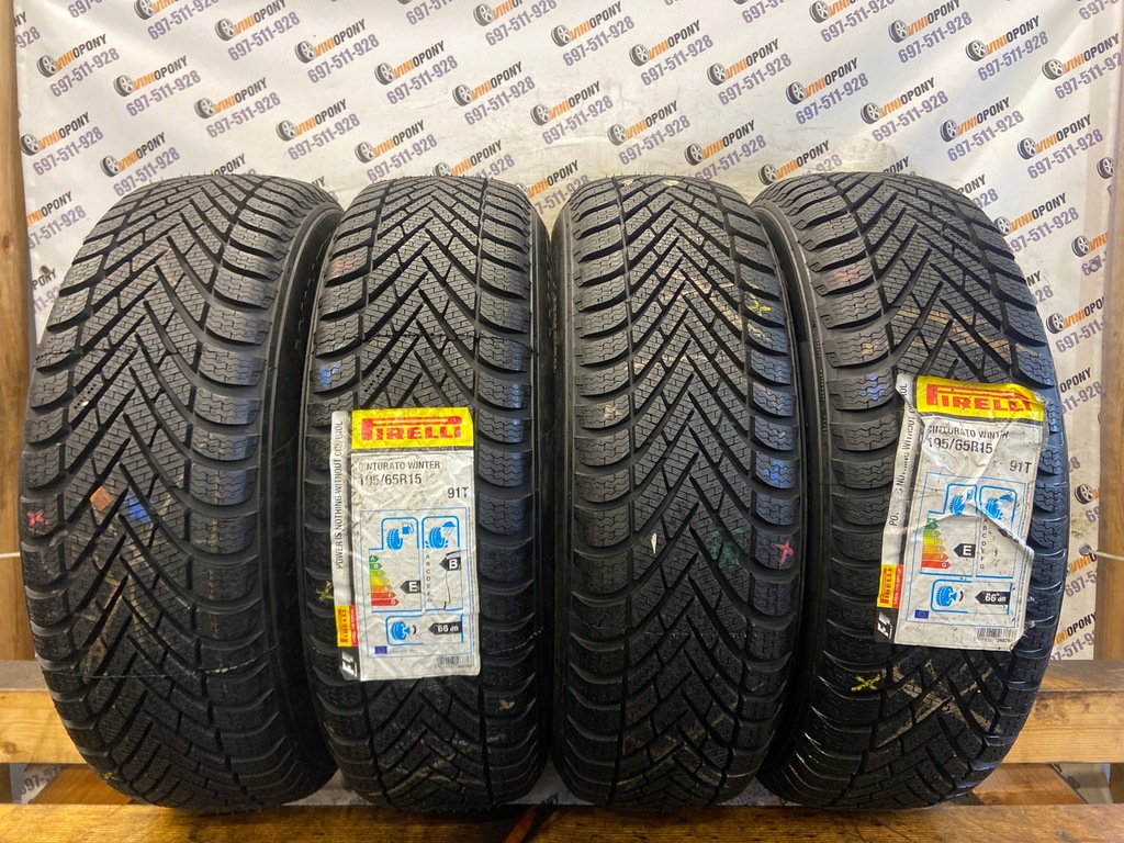 Pirelli Cinturato Winter 195/65-15 91T Nowe - 13234820307 - oficjalne ...