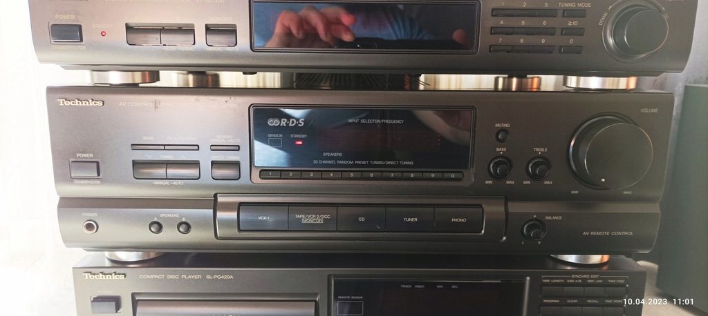 Amplituner TECHNICS SA- GX 180 RDS + Pilot - 13544680726 - oficjalne ...