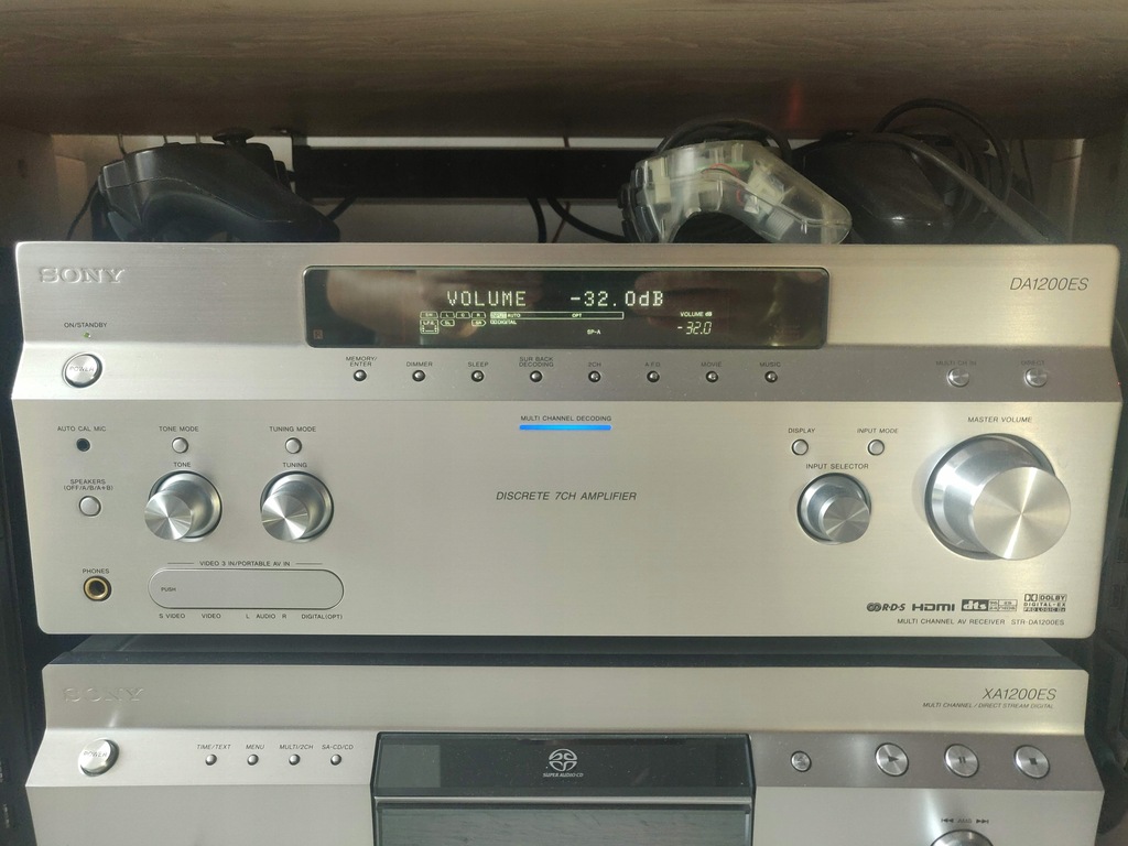 SONY STR-DA1200ES - Srebrny Amplituner 7.1 - 13350322157 - oficjalne ...