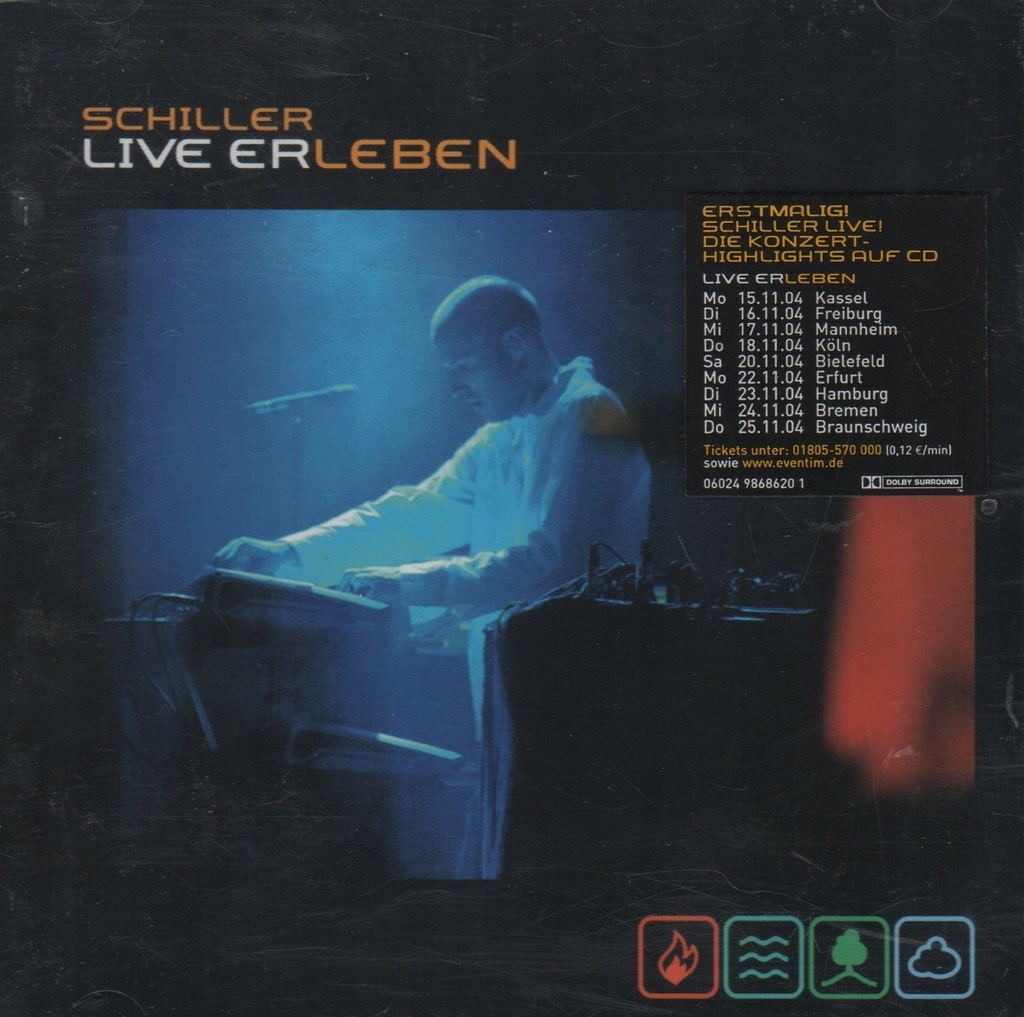 SCHILLER: LIVE ERLEBEN (CD EU SUPER JEWEL-C.) DB - 13249700005 - oficjalne archiwum Allegro