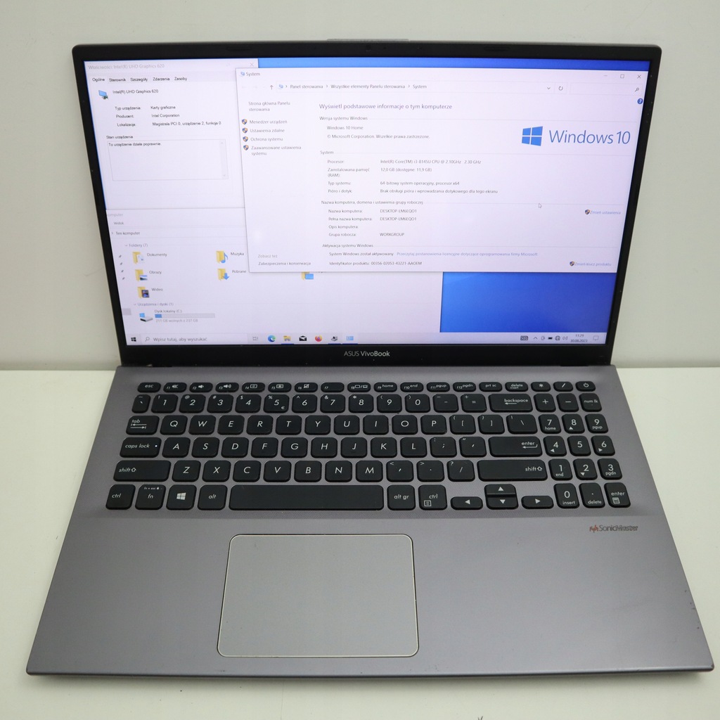 Asus VivoBook 15 X512F 15,6 " i3 12 GB / 256 GB - 14256179235 ...
