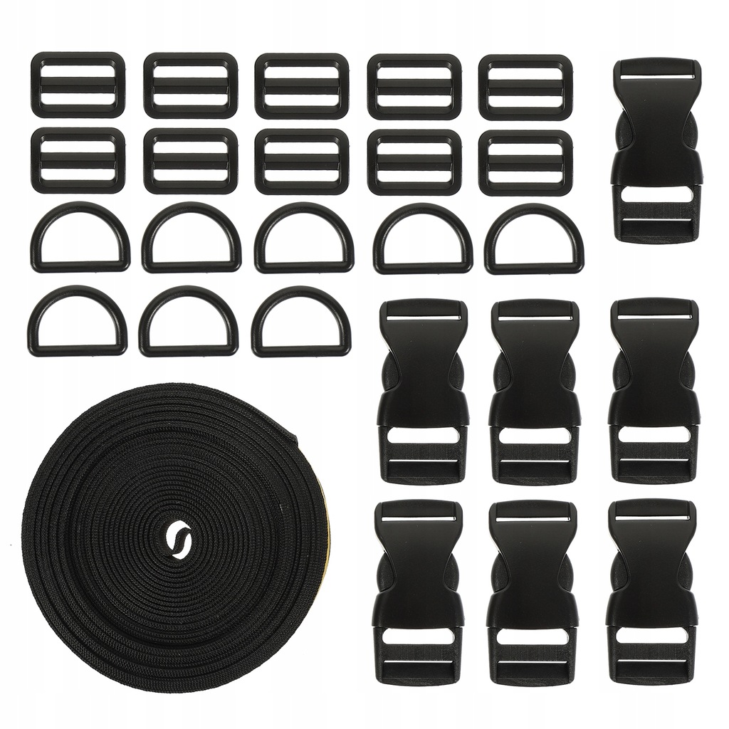 Buckle Nylon Webbing Straps Plastic Clips Outdoor - 14199060468 ...