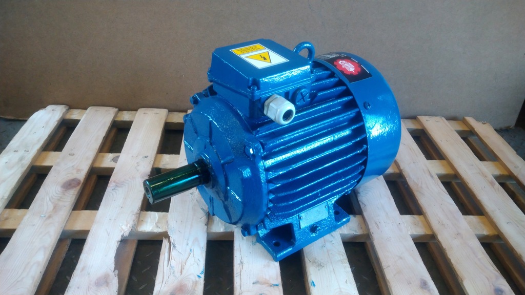 silnik elektryczny 5,5kW 1450obr. INDUKTA - 11236059555 - oficjalne archiwum Allegro