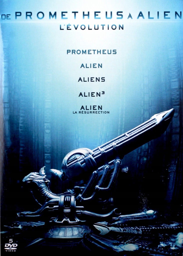 ALIEN 1-4 / PROMETHEUS (OBCY 1-4 / PROMETEUSZ) BOX - 12387041593 ...