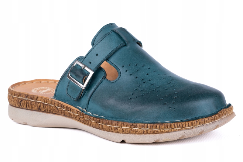 Płaskie klapki damskie z zakrytymi palcami - 13875455590 - oficjalne ...