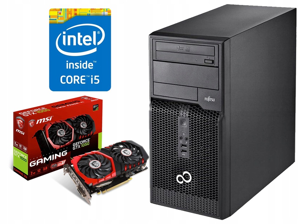 Komputer Fujitsu Core i5 GTX-1050 GAMING X 4GB - 7802067521 - oficjalne ...