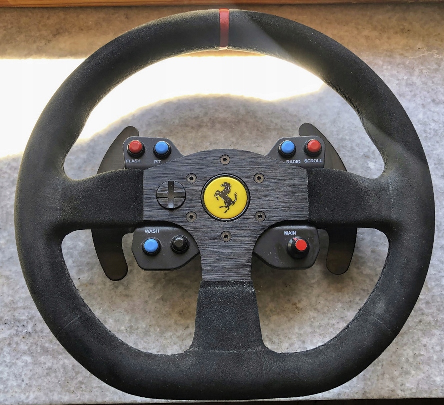 THRUSTMASTER Kierownica F599XX EVO 30 Wheel Add-on - 12438223009 ...