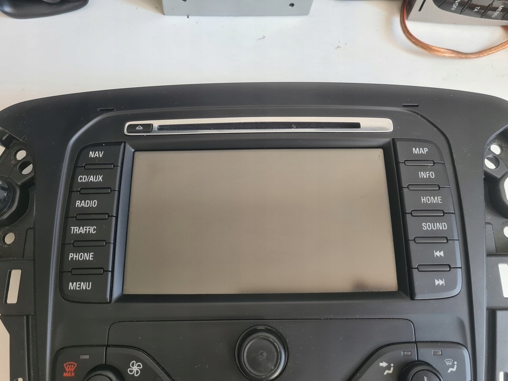 Ford mondeo mk4 galaxy NX mca nawigacja wyswietlacz ekran - 16527620351 ...