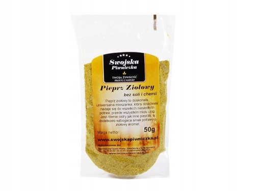 PIEPRZ ZIOŁOWY 500g Swojska Piwniczka - 13134082878 - oficjalne archiwum Allegro